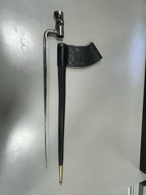 Original Civil War US Musket 1863 Springfield Bayonet Socket Hanger ...