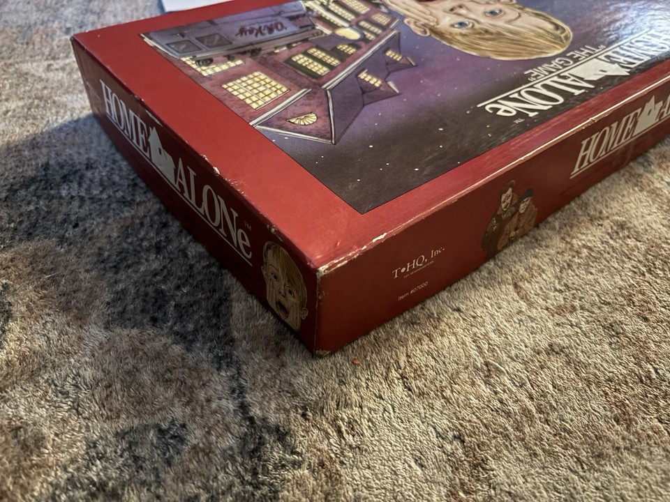 Vintage 1991 20th Century Fox Home Alone The Game Board Game Mostly ...