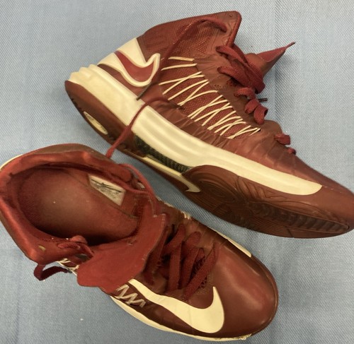 Nike Hyperdunk TB Maroon High Top Basketball Shoes 524882-600 Mens Size ...