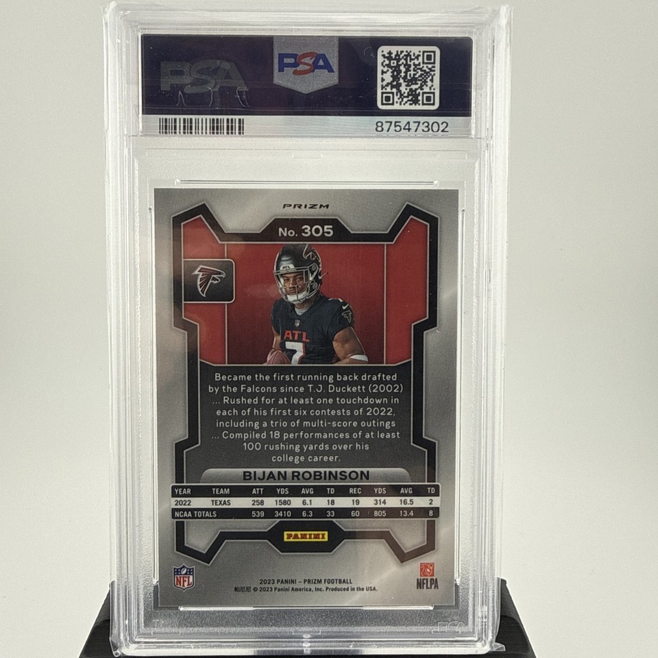 2023 Panini Prizm - Rookie Variation Bijan Robinson No Huddle Prizm (RC ...