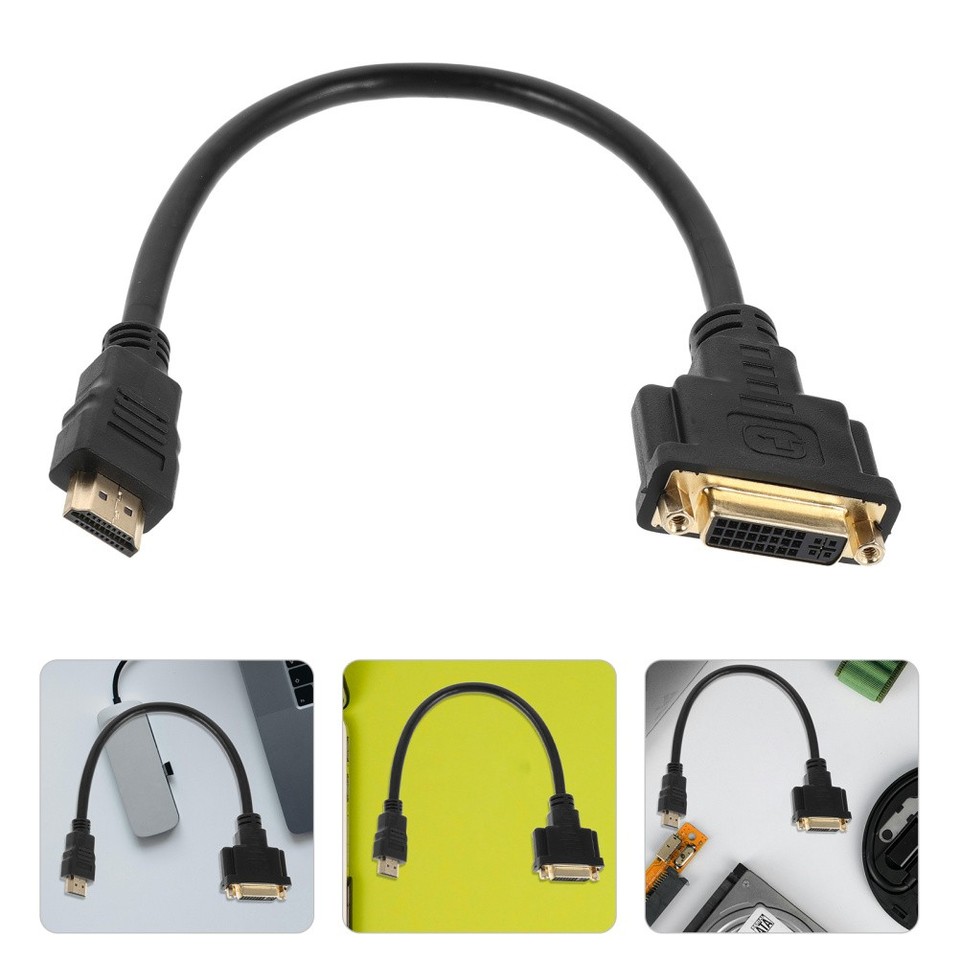 3PCS To DVI Video Converter Cable - High-Definition Multimedia ...