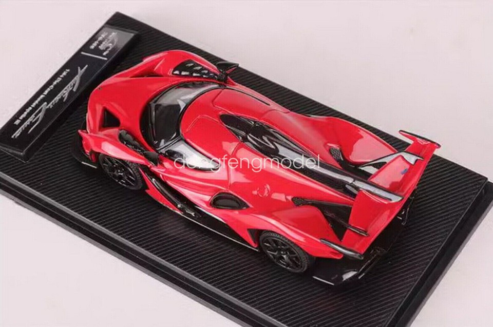 SCA 1/64 Scale Apollo Intensa Emozione Red Diecast Car Model Toy | eBay