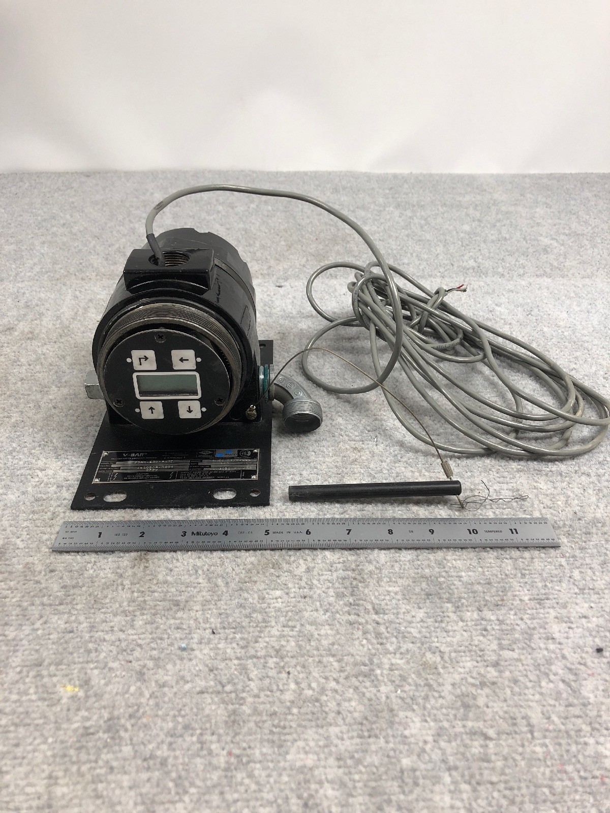 EMCO V-Bar Insertion Vortex Shedding Flowmeter VBAR-600-2NPT | eBay