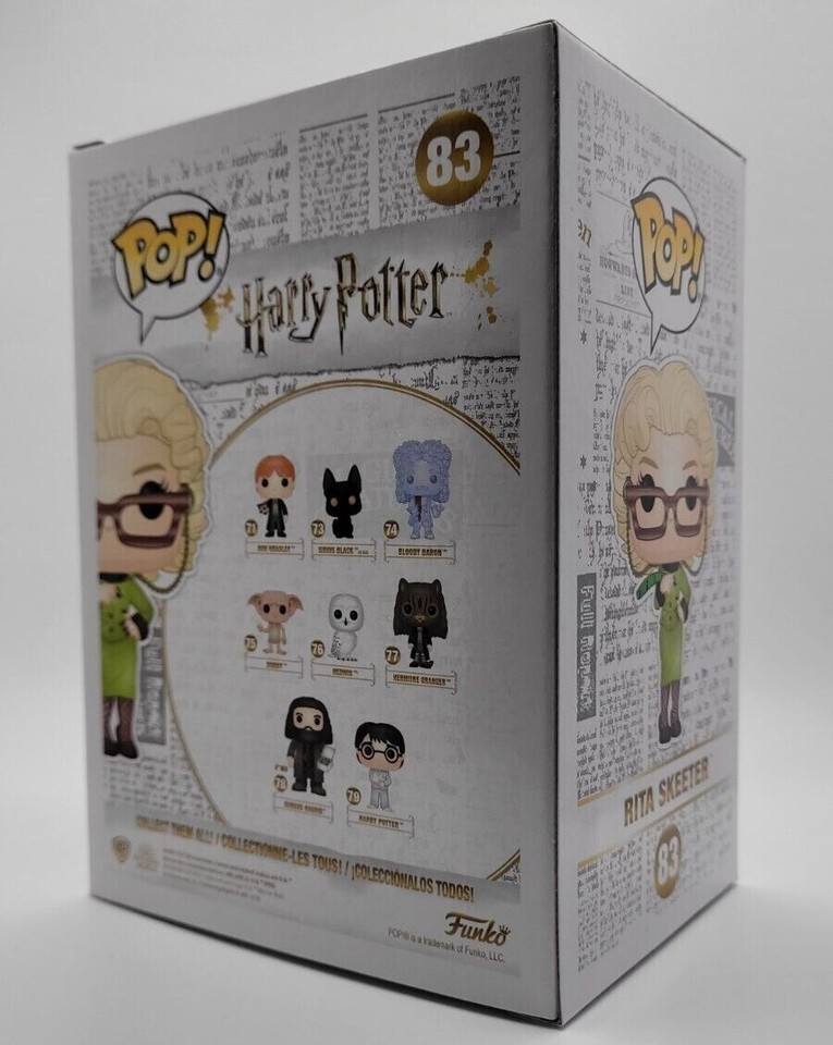 Funko POP! Harry Potter 83# Rita Skeeter Summer Convention Exclusive ...