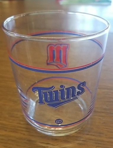 Minnesota Twins MLB Baseball 76 Motor Oil – 12 oz Glass Low Ball ...
