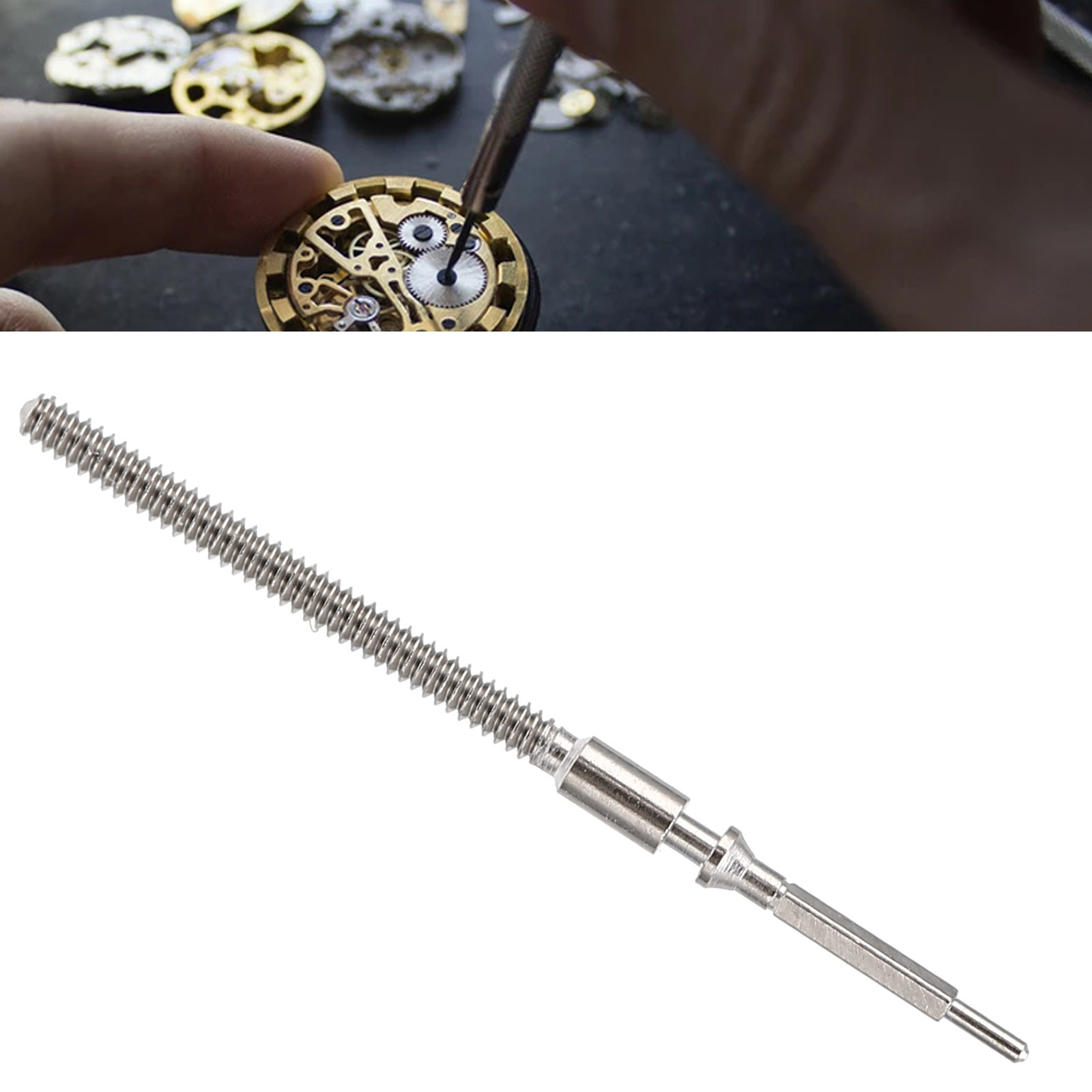 Replacement Alloy Wrist Watch Movement Winding Stem Extender Spare ...