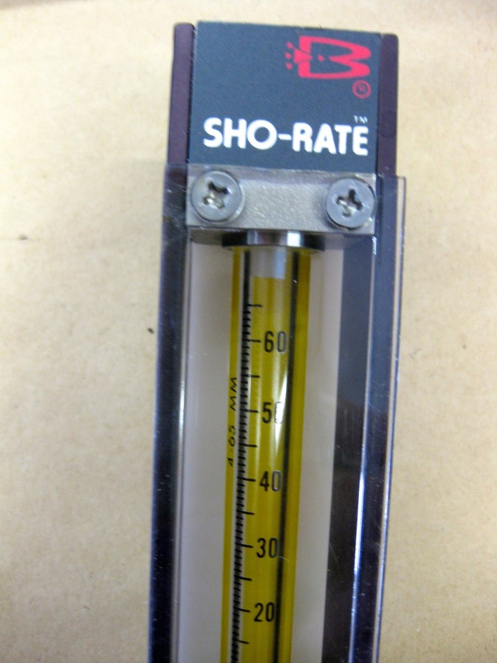 Brooks 1350 Instrument SHO-RATE Flow Meter 1350EZ126 224-052 Emerson ...
