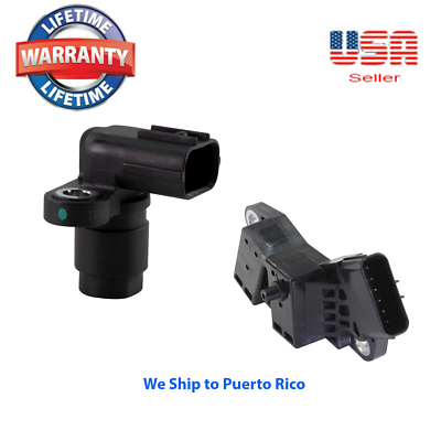 2 Pieces Camshaft & Crankshaft Position Sensor Fits: Acura - Honda 2003 ...