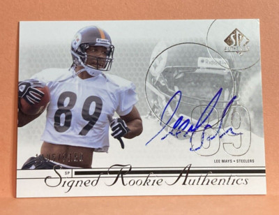 2002 SP Authentic LEE MAYS Signed Rookie Authentic /1150 RC Card #204 ...
