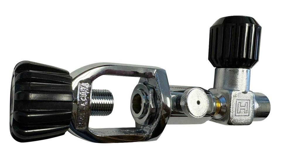 Scuba Yoke Filler with Bleed and Line Valve Scuba Tank SCBA PAINTBALL ...