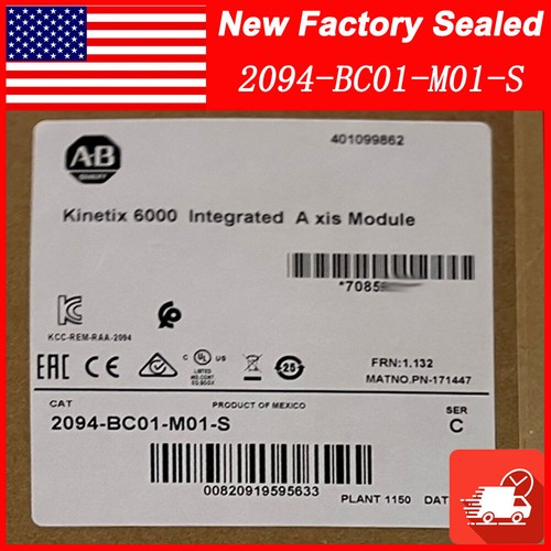NEW Unopened Allen-Bradley 2094-BC01-M01-S Integrated Axis Module ...