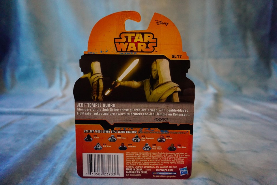 Hasbro Star Wars Saga Legends Jedi Temple Guard Figure Sealed ...