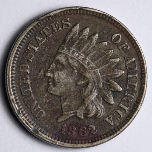 1862 Indian Head Small Cent XF E107 RL | eBay