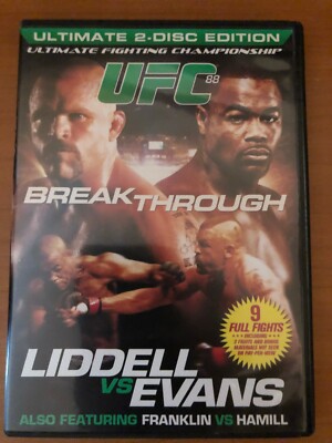 UFC 88: Breakthrough (DVD, 2009, 2-Disc Set) 687797912794| eBay
