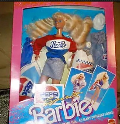 1989 ToysRUs Exclsive Pepsi Spirit Barbie MIB!! 74299048692| eBay