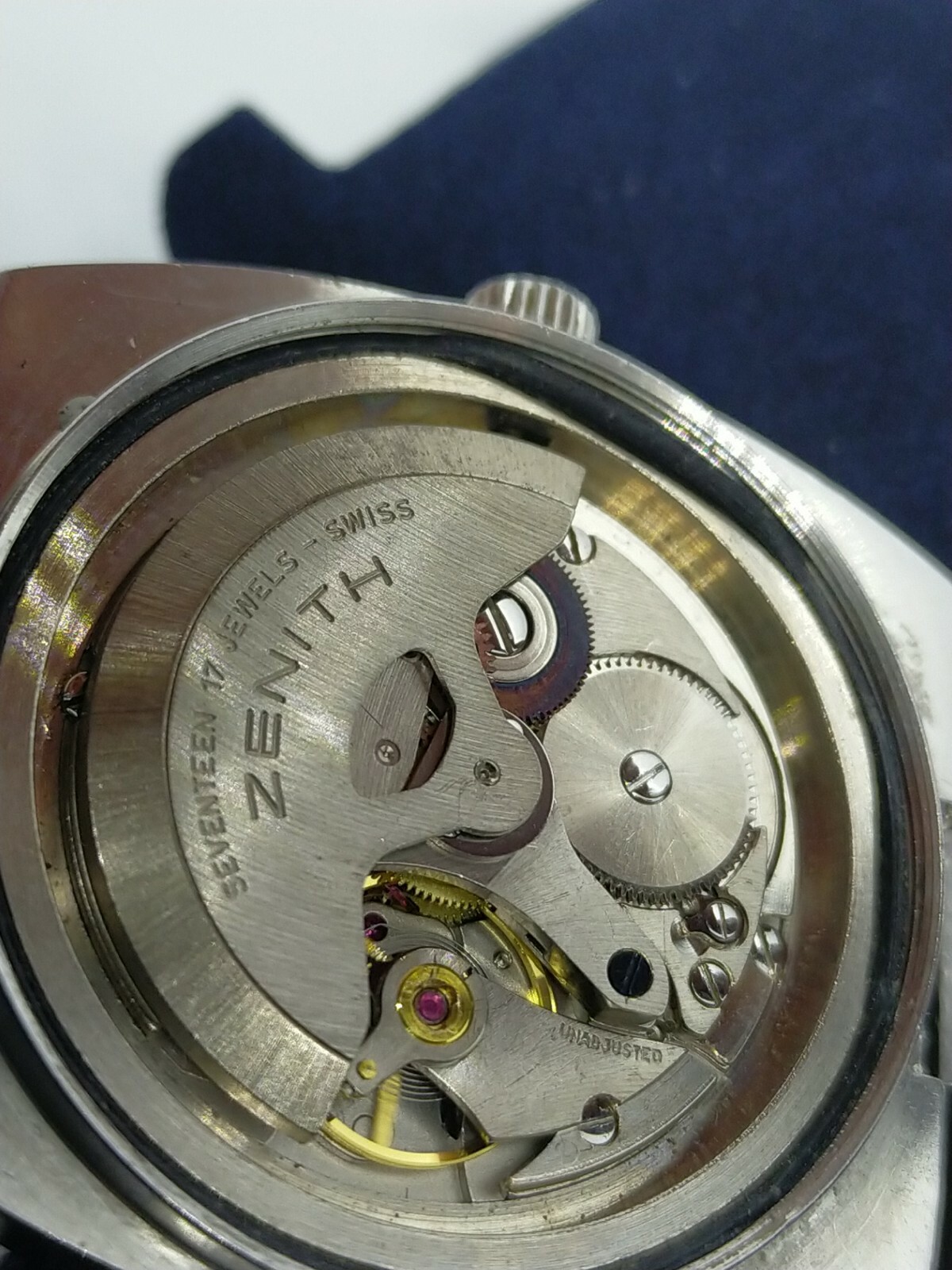 Zenith Pilot Vintage Automatic 2572pc 01-0032-382 Tropic Dial all ...