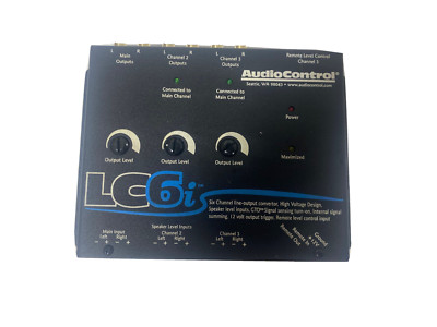 AudioControl LC6i 6 Channel Line Output Converter To add Outboard ...