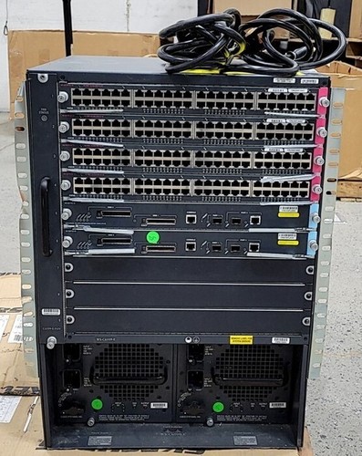 Cisco Catalyst 6500-E WS-C6509-E V04 Enhanced 9-Slot Chassis SEE NOTES ...