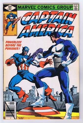 Captain America #241 VF Punisher Appearance 1979 Marvel Comics | eBay