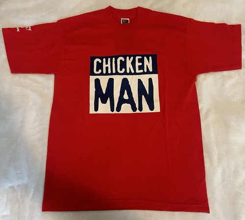 Vintage KFC Chicken Man Single Stitch Shirt Red Large L | eBay