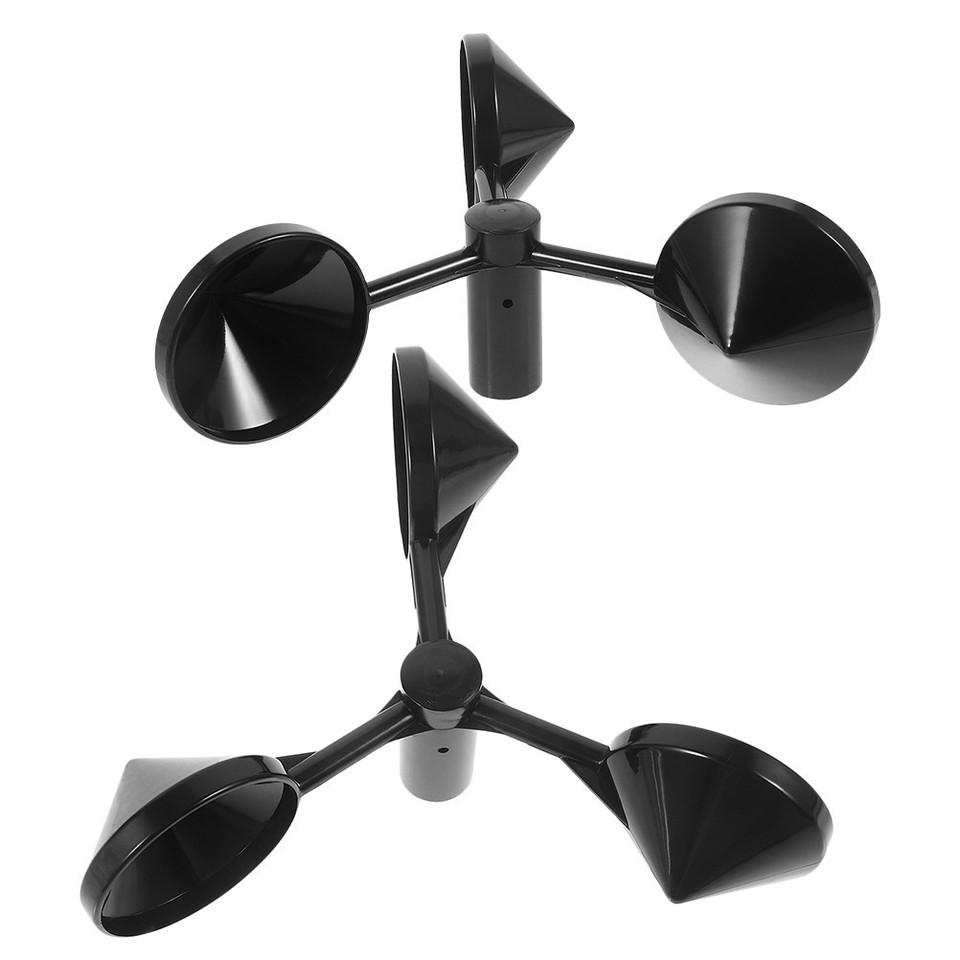 2 Pcs Wind Speeds Meter Tool Cup Anemometer with Direction Handheld ...