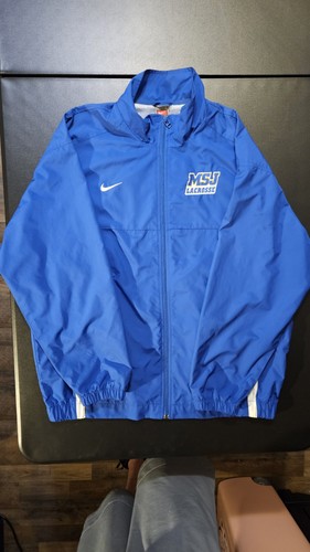 Mount St Joseph MSJ University Lions Lacrosse Nike Zip Wind Jacket Mens ...