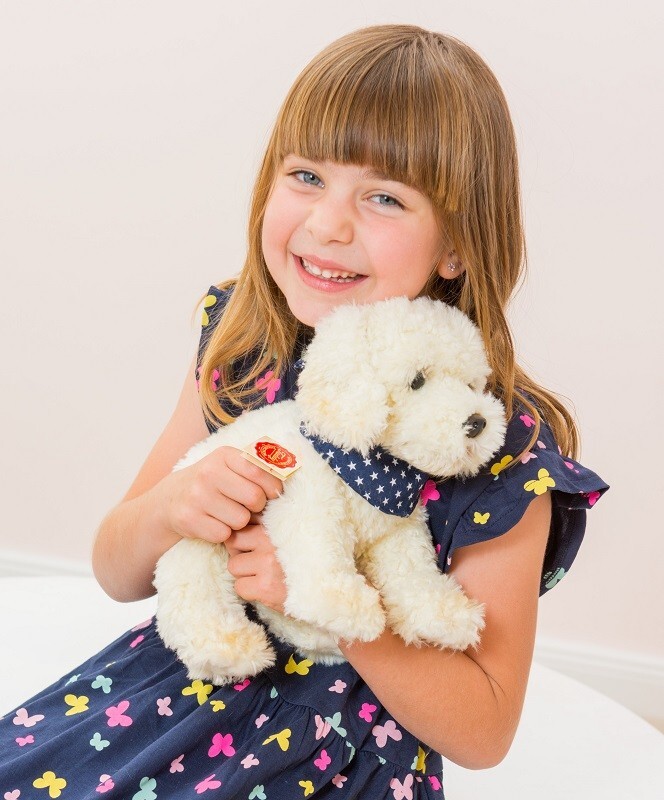 Labradoodle by Teddy Hermann Original - plush soft toy puppy dog - 28cm ...