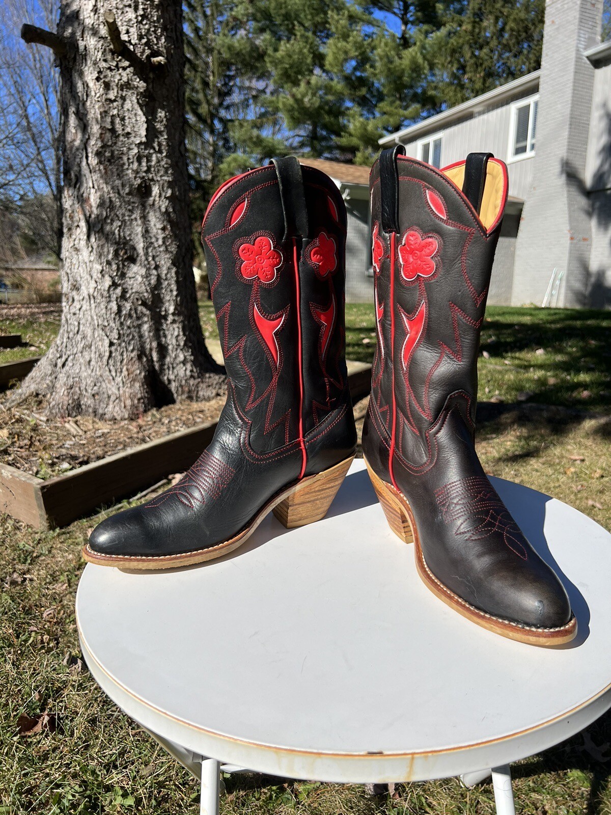 Pullman 44 11M Women’s Handmade Cowboy Boots | eBay