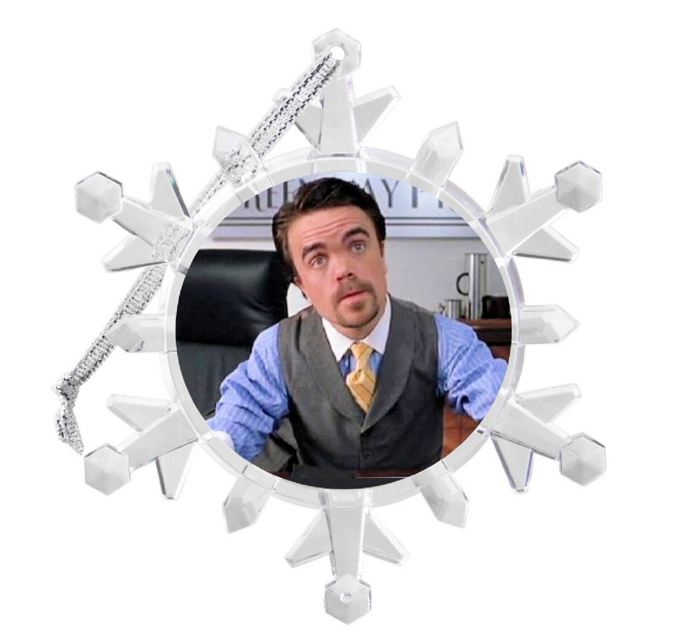 Elf Movie Buddy Angry Miles Finch Snowflake Lit Holiday Christmas Tree ...