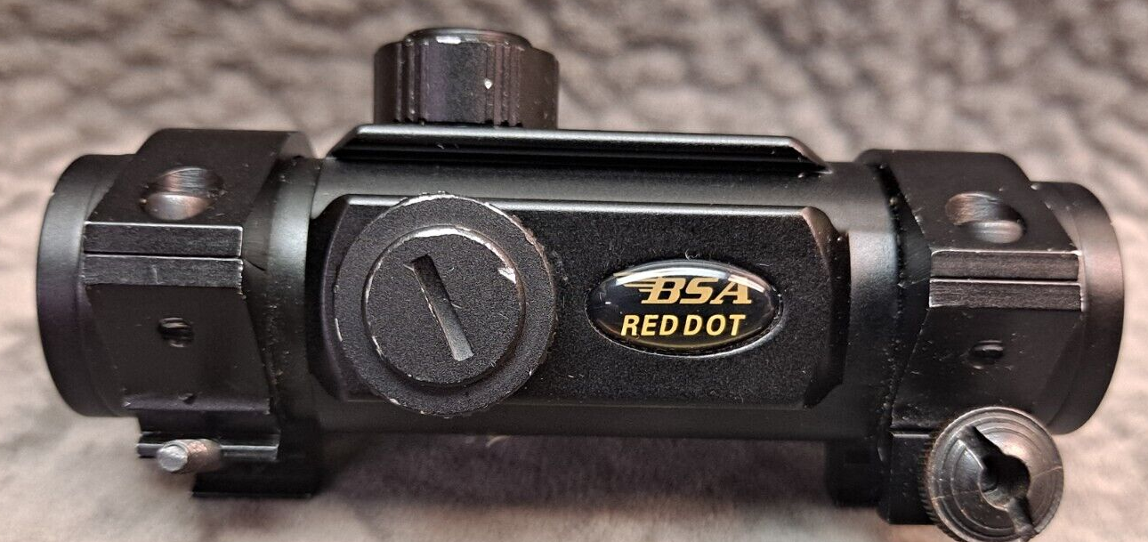 BSA PD30 Red Dot Site 30mm Precision Dot #PD30BK in Box | eBay