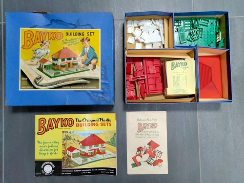 Bayko Building Set No. 1 - vintage plastic construction kit - Mostly ...