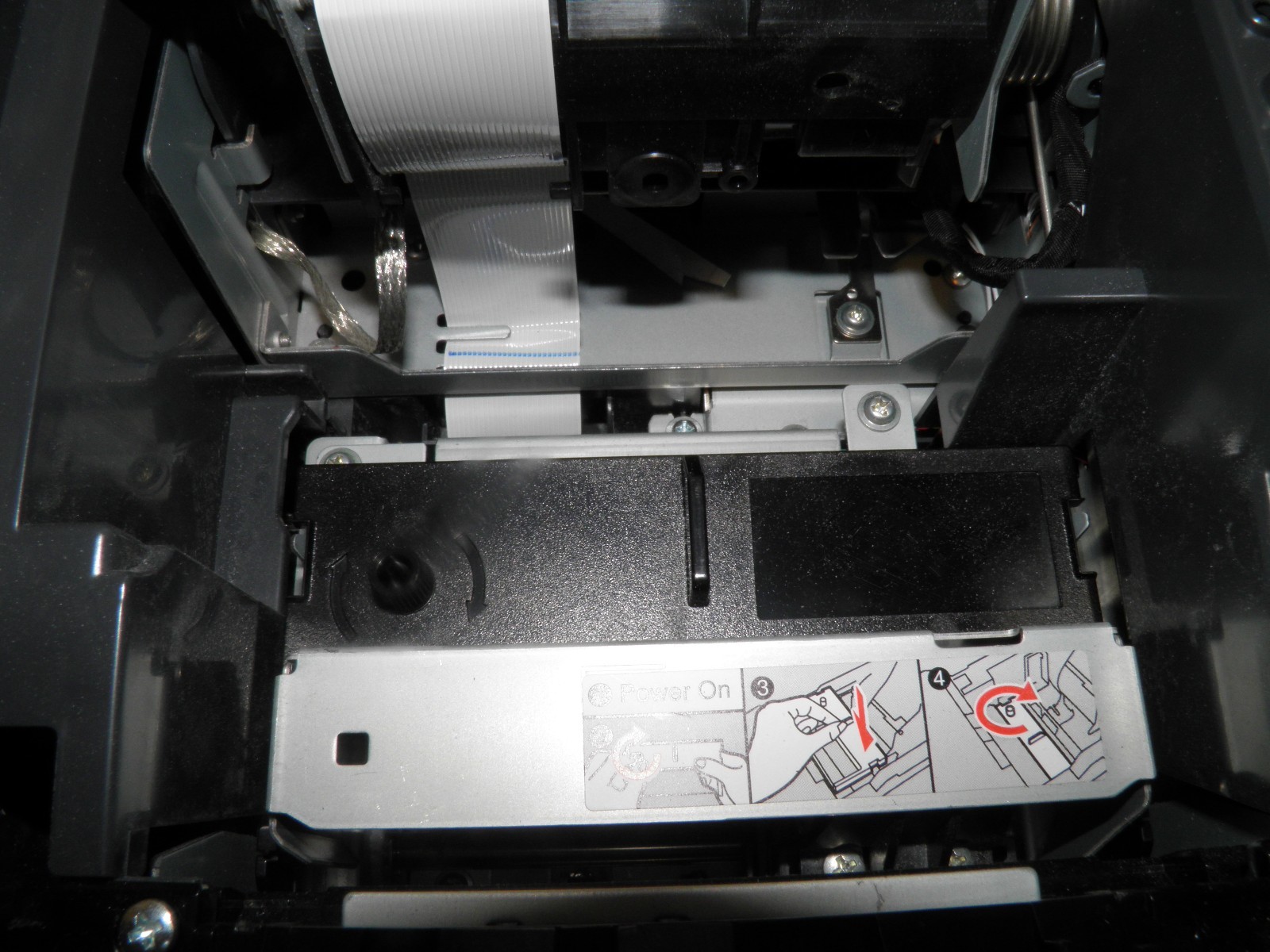 EPSON TM-H6000IV Hybrid POS Thermal POS Receipt Printer M253A Power ...