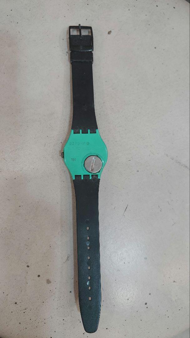 Keith Haring limited watch swatch Green Earth Battery dead Used rare ...