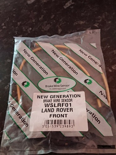 New Generation Brand, Brake Wire Sensor. WSLRF01 LAND ROVER FRONT. New ...
