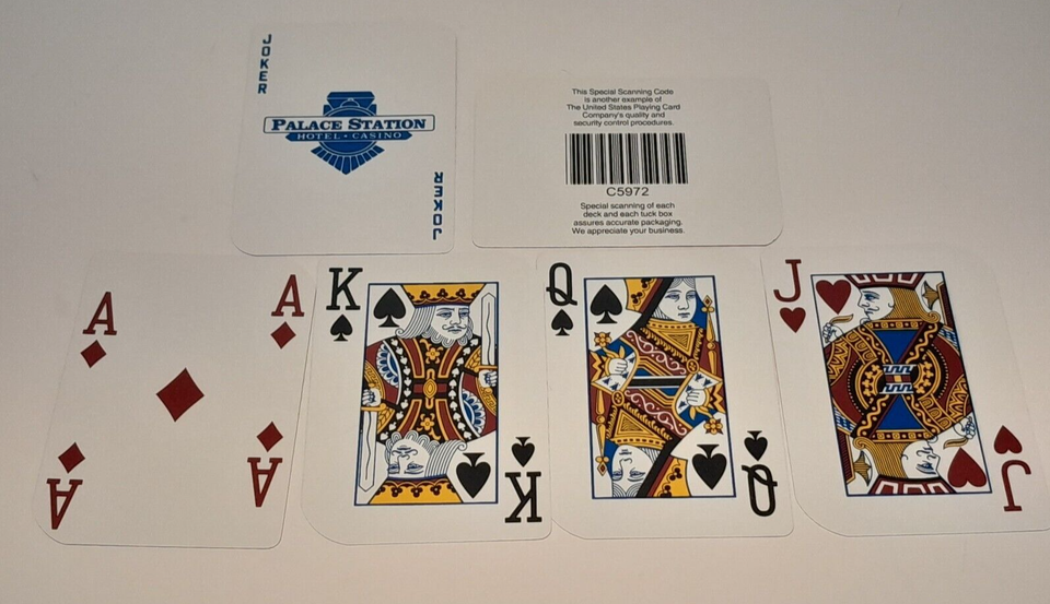 Aristorrat Club Special Playing Cards Retired Pack Palace Station ...