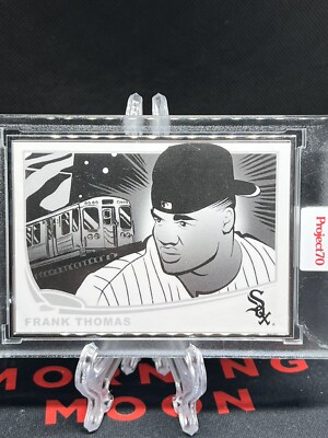 Topps Project 70 Card 340 - 2013 Frank Thomas by Pose Artist Proof 46/ ...