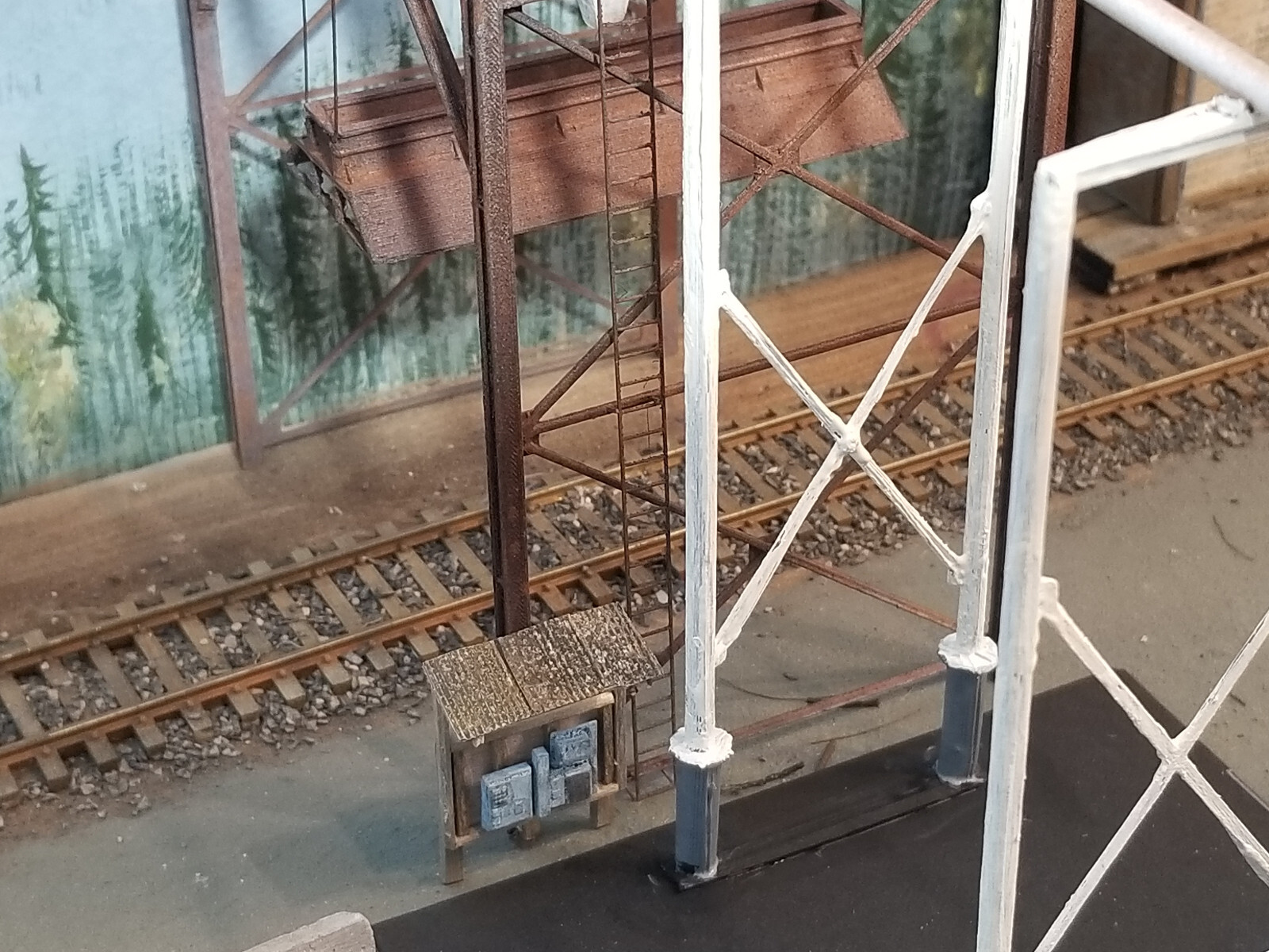 WOOD CHIP LOADER, HO-SCALE, KIT, Highly Detailed, Mill/Lumber Scene ...