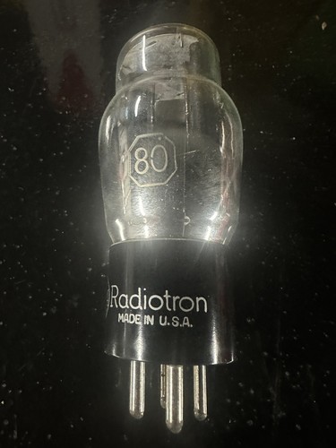 (1) RCA Radiotron Type 80 Rectifier Tube Tested good | eBay