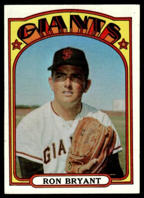 1972 Topps Ron Bryant San Francisco Giants #185 | eBay