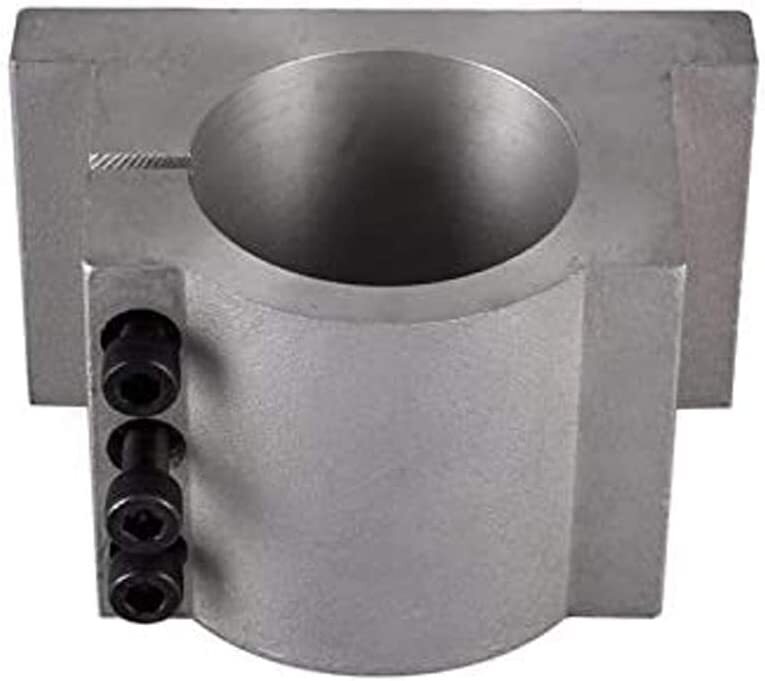 Aluminum CNC Spindle Motor Mount Bracket Clamp Base Holder Support Cast ...