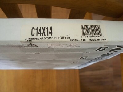 Uflex Control Cable, C14x14, For 1979 and Later OMC, Johnson/Evinrude ...