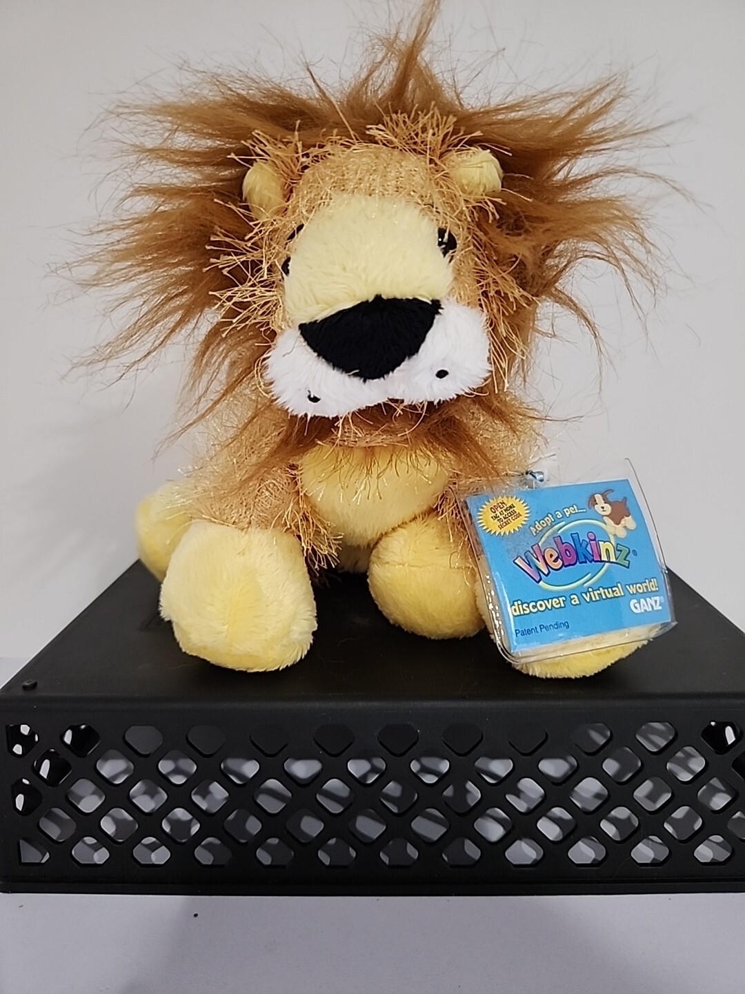Ganz Webkinz Stuffed Lion Retired HM006 New Sealed Code Stuffed Animal ...