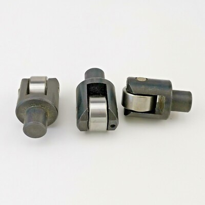 3 PCS 18MM Mounting stud Diameter Heavy Duty Lathe Steady Rest Roller ...