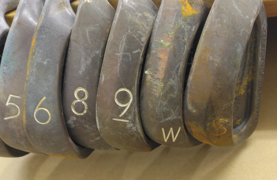 Ping Eye2+ Beryllium Copper Red Dot Iron Sets #3-5,8,9,W,S (8 Clubs ...