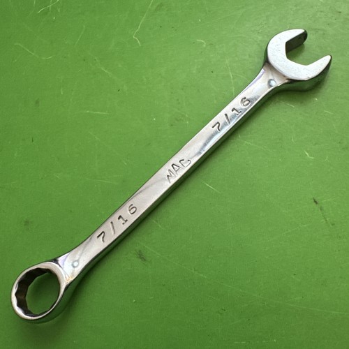 Mac Professional Tools USA 12 Point SAE Size 7/16" Combination Wrench ...