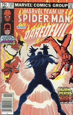 Marvel Team-Up Canadian Price Variant #123 VG- 3.5 1982 Stock Image Low ...