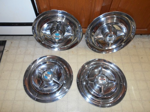 1955 1956 Dodge Lancer Flipper Wheel covers Mopar 25594 Hubcaps | eBay