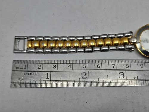 Womens Vintage Salvi 18K Gold Plated Watch 334362 Silver Two Tone New ...