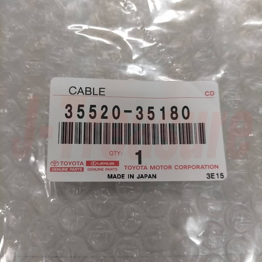 Toyota OEM Genuine 3552035180 Cable ASSY Throttle 35520-35180 for sale ...