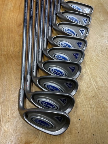 Ping G5 Iron Set 4-SW (regular) - Black/Orange Dot combo- Good ...